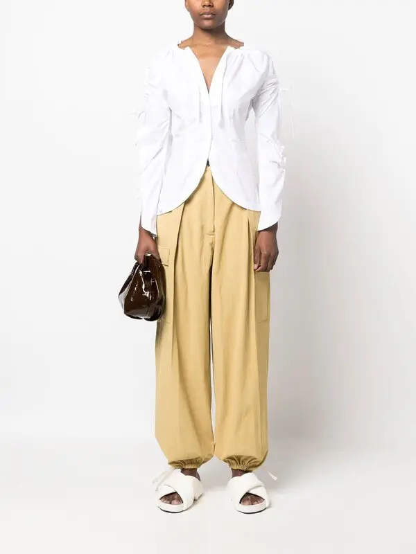 Colville High-waisted Cargo Trousers