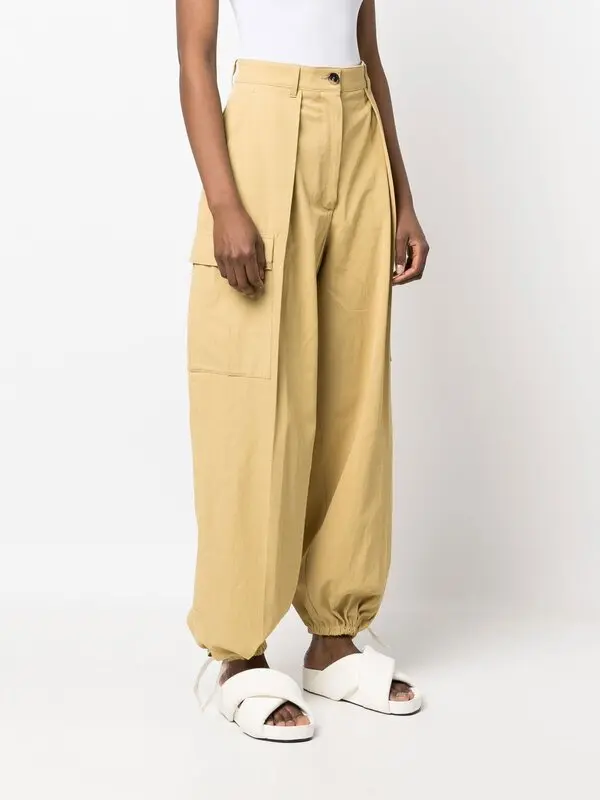 Colville High-waisted Cargo Trousers