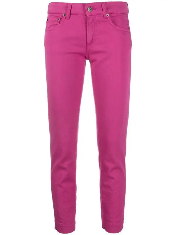 DONDUP Rose Low-rise Cropped Jeans - Pink