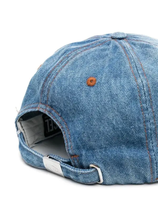 Diesel C-Lib-2 Denim Cap In Blue - 48% Off | Editorialist