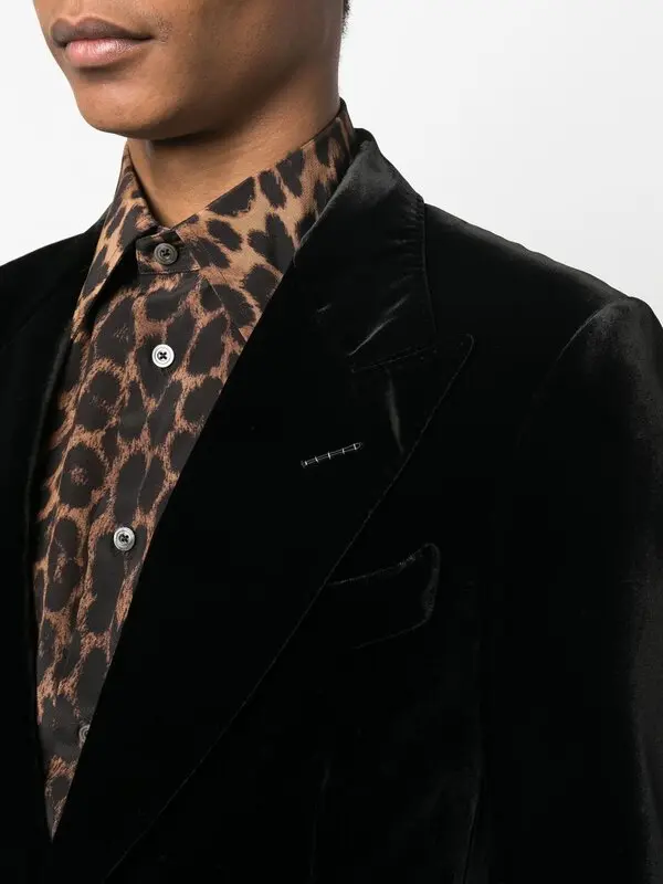 TOM FORD Single-breasted Velvet Blazer