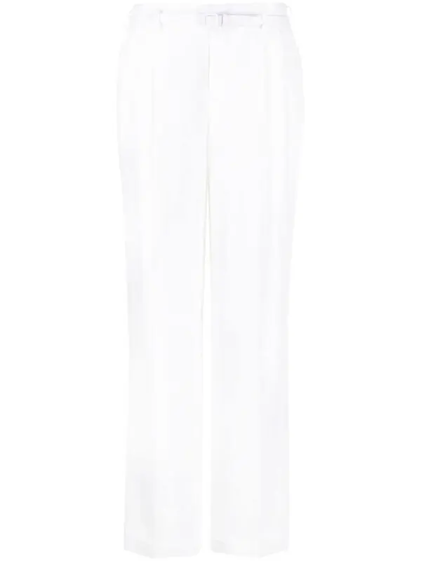 Ralph Lauren Stamford Linen Pleated Trousers