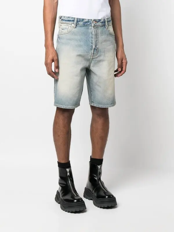 Kenzo Knee-length Denim Shorts