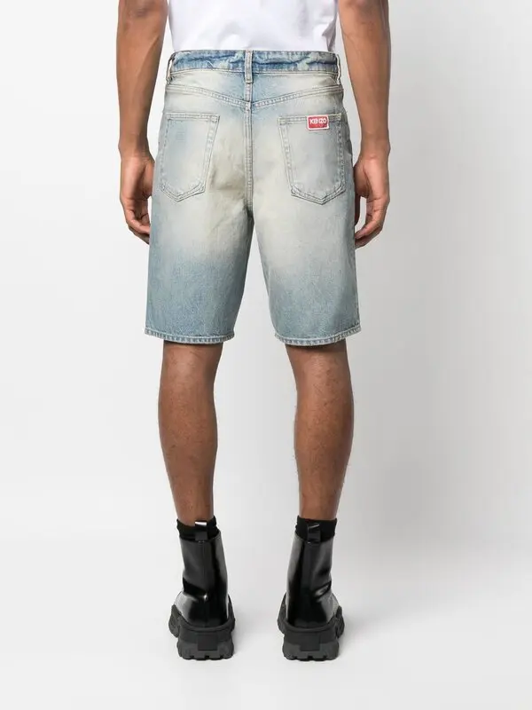 Kenzo Knee-length Denim Shorts