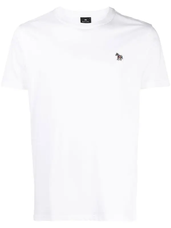 Paul Smith Plain Cotton T-shirt - White