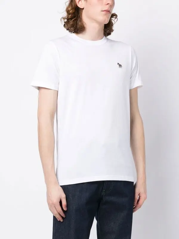 Paul Smith Plain Cotton T-shirt - White