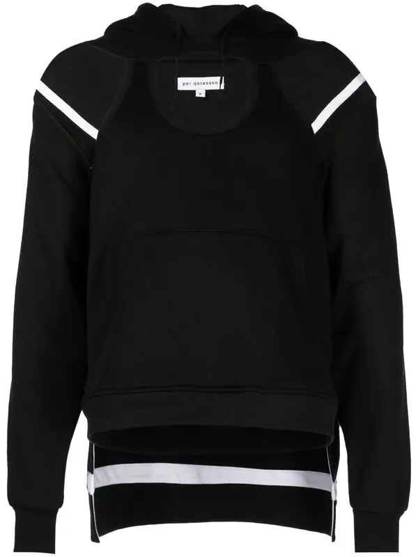 PER GÖTESSON Cold-shoulder Hoodie