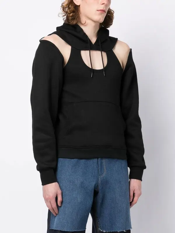PER GÖTESSON Cold-shoulder Hoodie