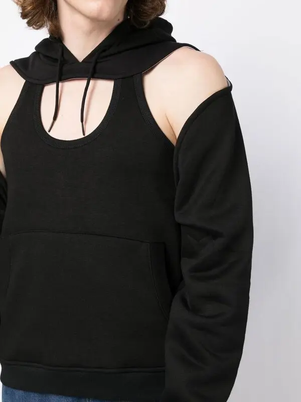 PER GÖTESSON Cold-shoulder Hoodie