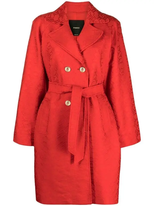 Pinko Double-breasted Coat