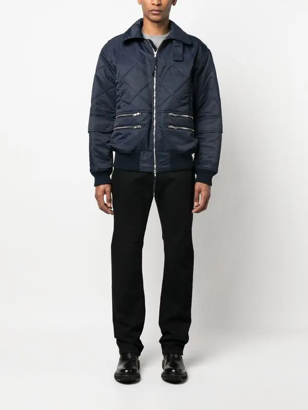 Helmut Lang Diamond-quilted Jacket