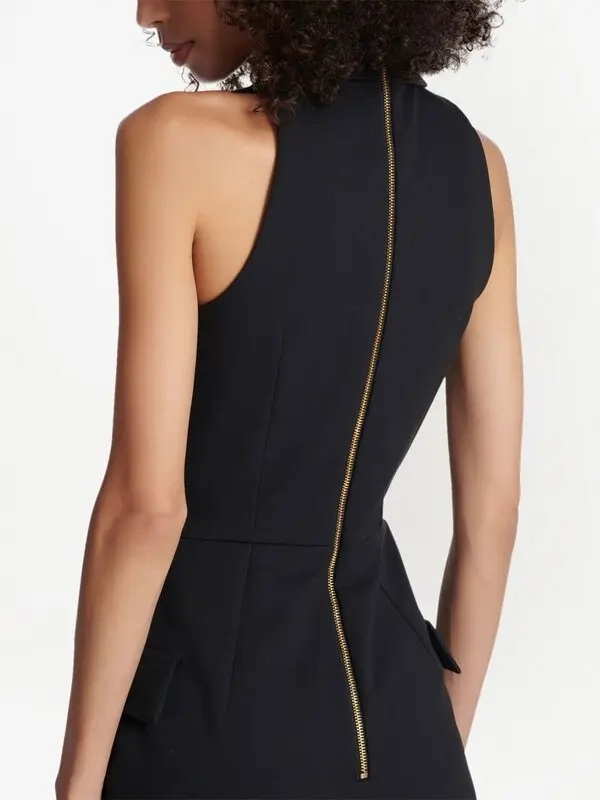 Balmain Peak-lapels Double-breasted Playsuit