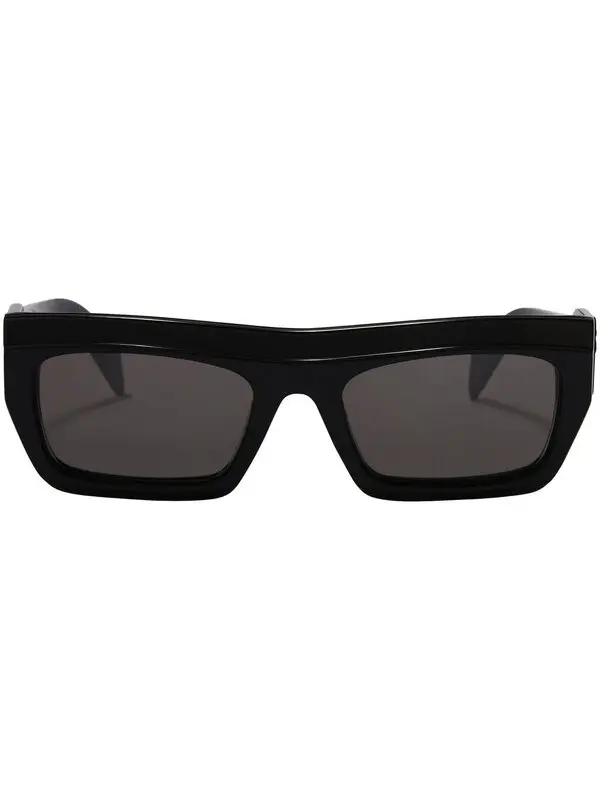 Palm Angels Empire Rectangular Sunglasses - Black