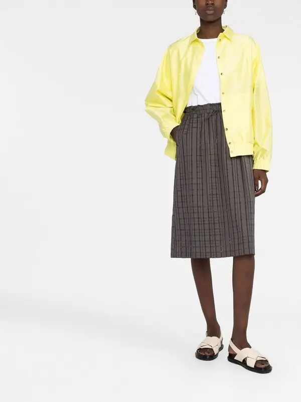 Fabiana Filippi Checked Knee-length Skirt