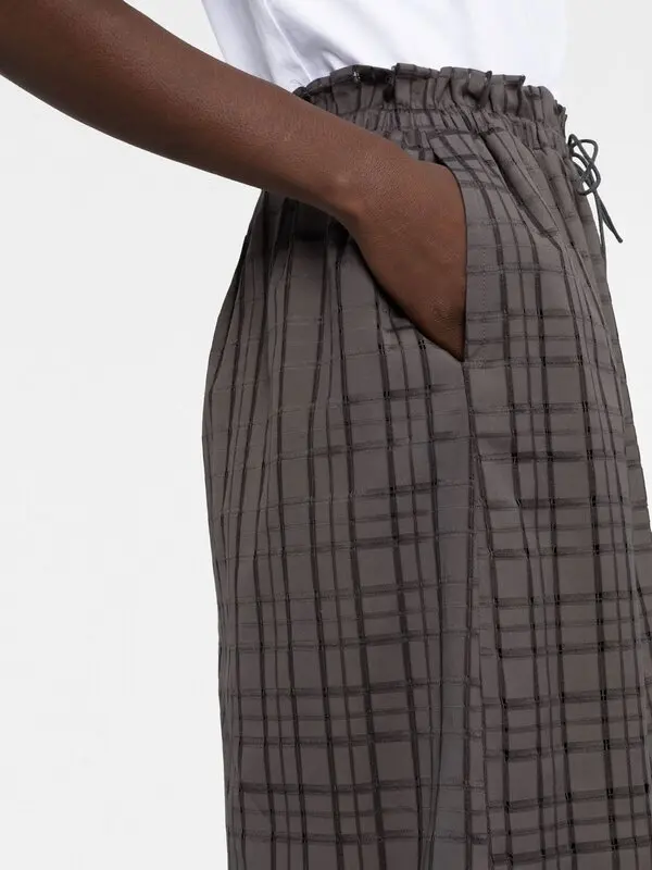 Fabiana Filippi Checked Knee-length Skirt