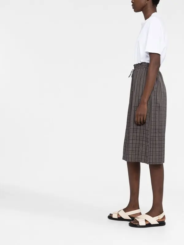 Fabiana Filippi Checked Knee-length Skirt