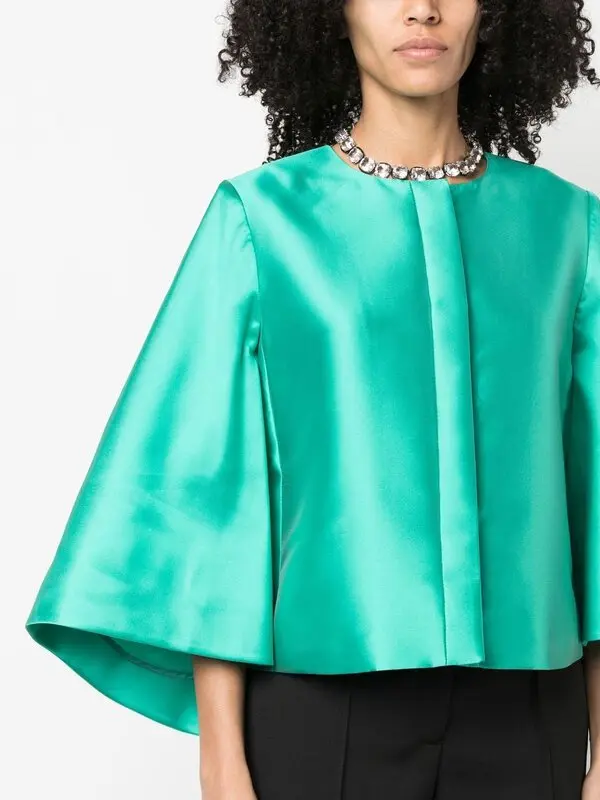 Alberta Ferretti Cape Jacket