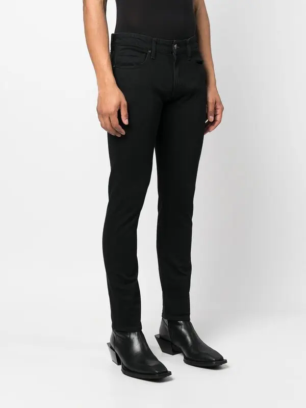 Calvin Klein Slim-fit Mid-rise Jeans - Black