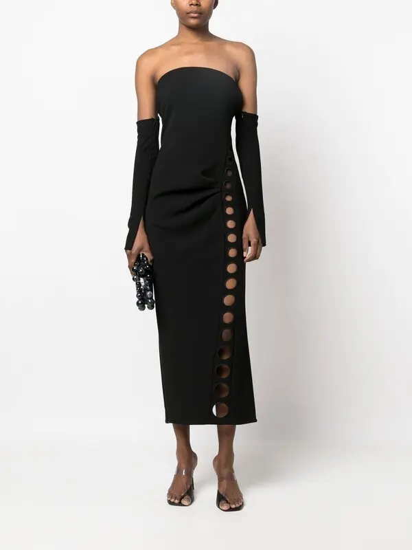 Cult Gaia Off-shoulder Midi Dress