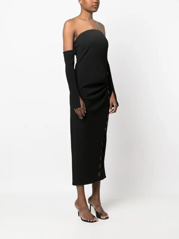 Cult Gaia Off-shoulder Midi Dress