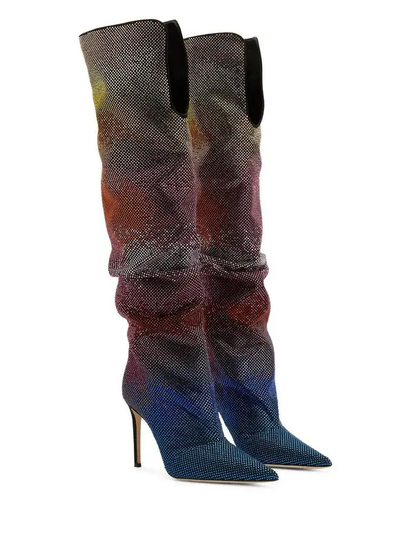 GIUSEPPE ZANOTTI 105mm Gz Gala Caleido Knee-high Boots