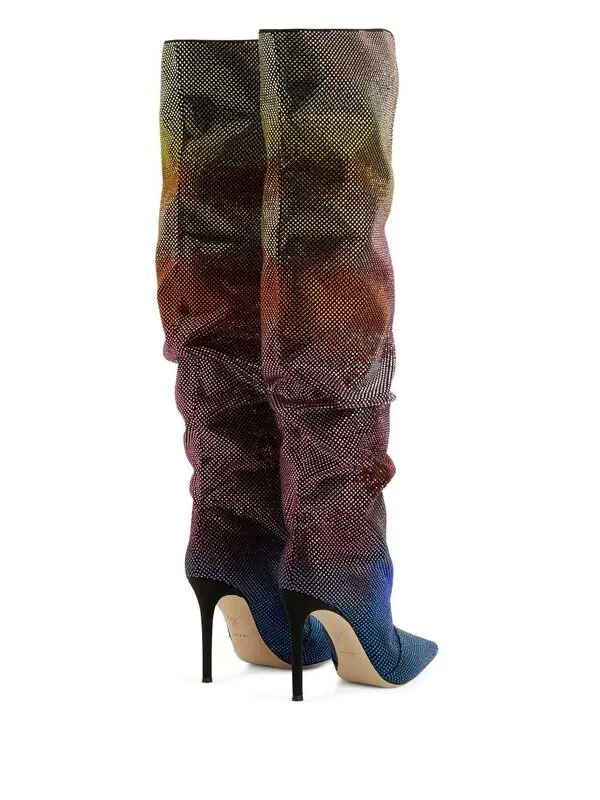 GIUSEPPE ZANOTTI 105mm Gz Gala Caleido Knee-high Boots
