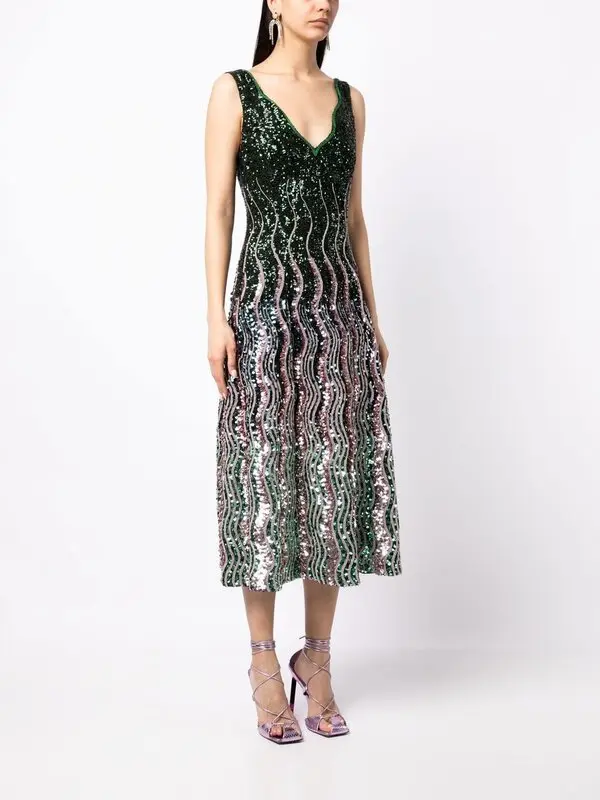 MARY KATRANTZOU Sequin Detailing Dress