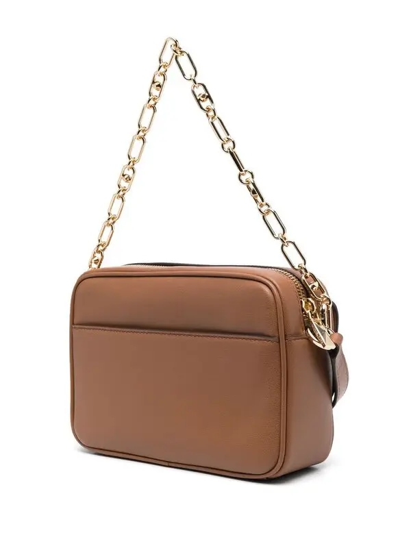 Michael Kors Parker Leather Crossbody Bag - Brown