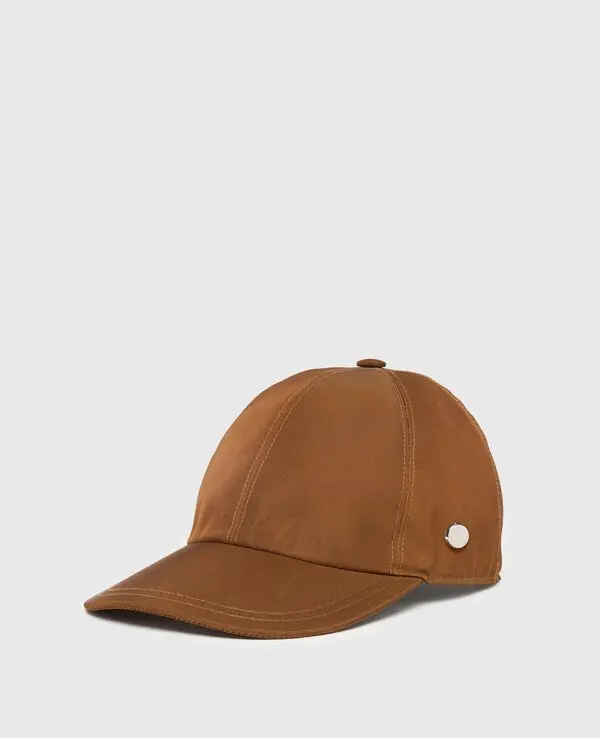 Stella McCartney Logo Baseball Cap - Pecan