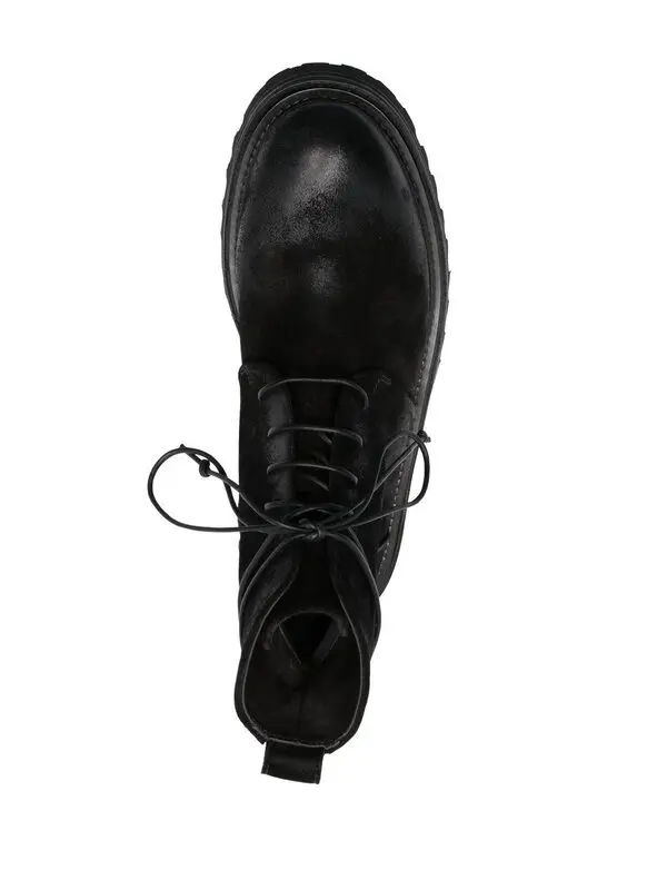 Marsèll Suede Ankle Boots - Black