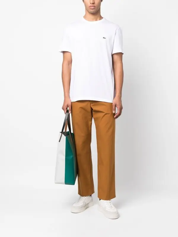 Lacoste Logo-patch Cotton T-shirt