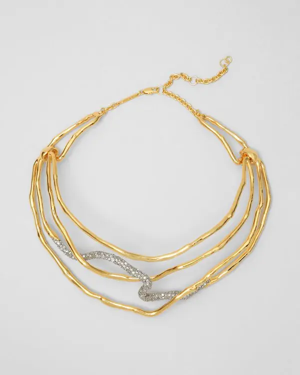 Alexis Bittar Solanales Orbit Choker Necklace
