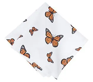 VALERIE PARR HILL Monarch Butterfly Napkin, Set Of 6 Valerie - One-color