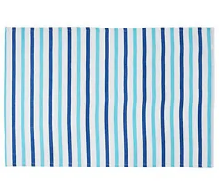 VALERIE PARR HILL Lakeview Stripe Placemat, Set Of 6 Valerie - One-color