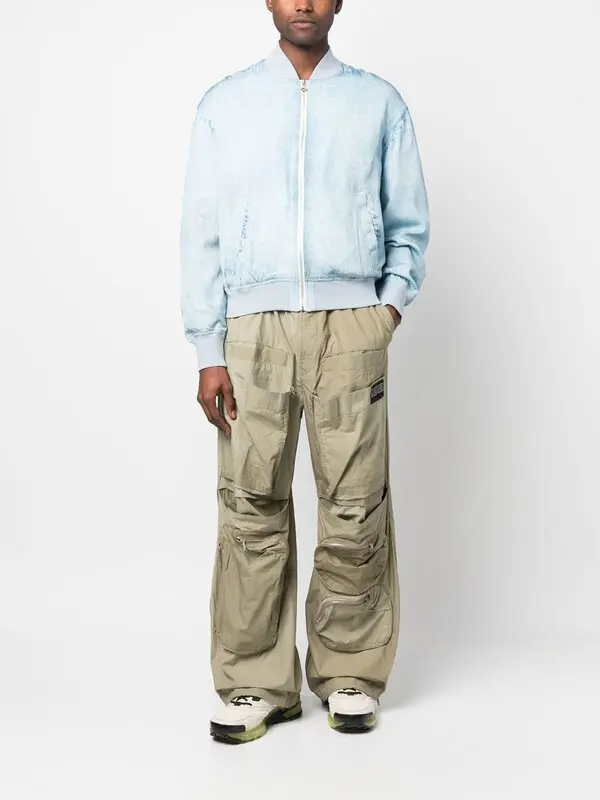 DIESEL® Band-collar Bomber Jacket