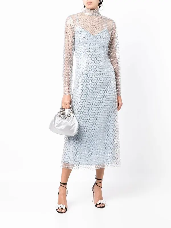 MACGRAW Perception Sequin-embellished Long Dress