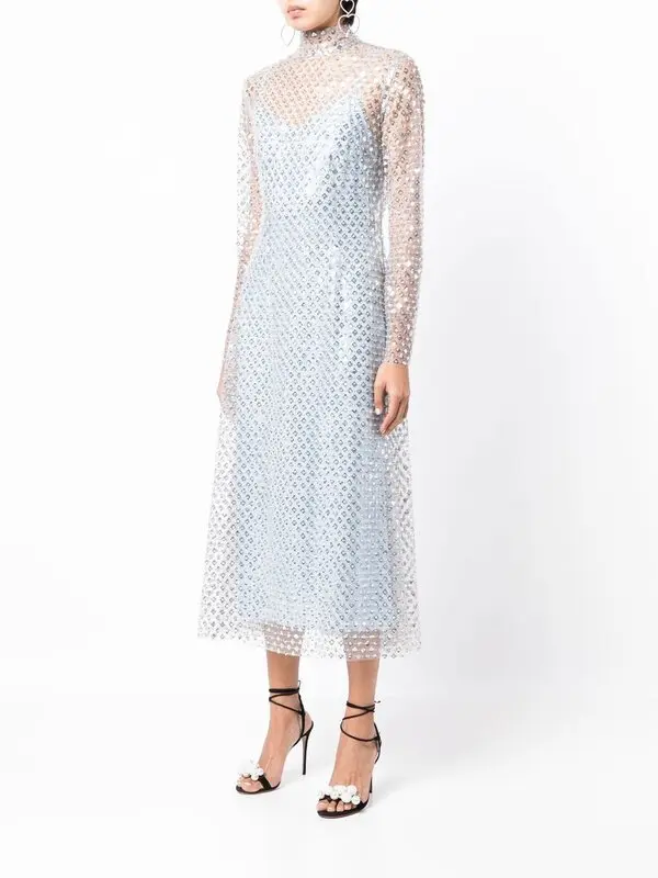 MACGRAW Perception Sequin-embellished Long Dress