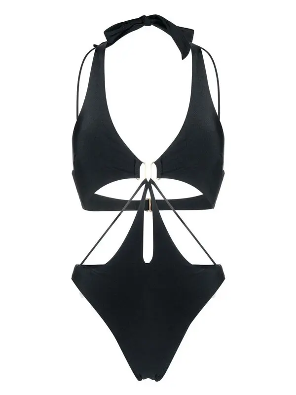 Cult Gaia Cut-out Detail Swimsuit - Black