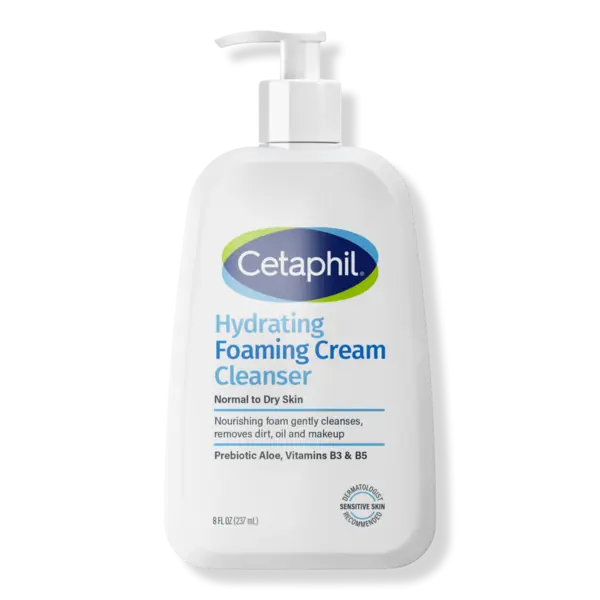 Cetaphil Hydrating Foaming Cream Cleanser