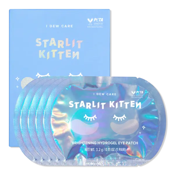 I DEW CARE Starlit Kitten Brightening Hydrogel Eye Patch - One-color