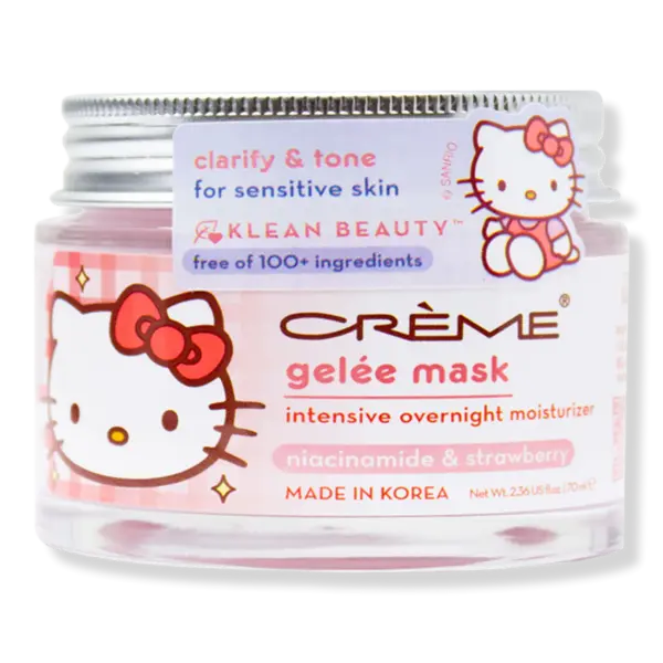 THE CREME SHOP Sanrio Hello Kitty Klean Beauty Intensive Overnight Moisture Gelee Mask - One-color