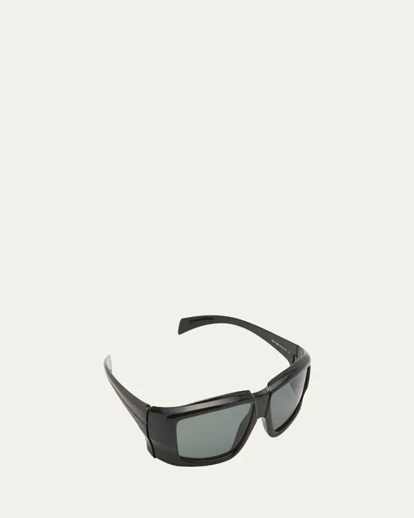 Rick Owens Rick Wrap-around Sunglasses
