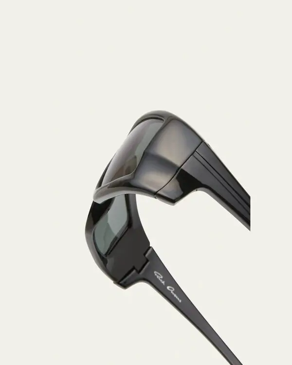 Rick Owens Rick Wrap-around Sunglasses