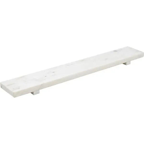 RENWIL Inka Marble Decor Tray - White