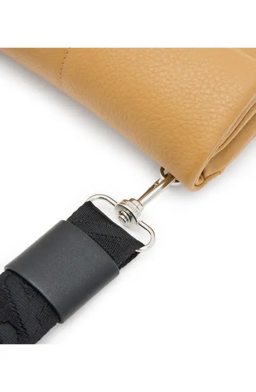 ALLSAINTS Ezra Logo Strap Leather Crossbody Bag