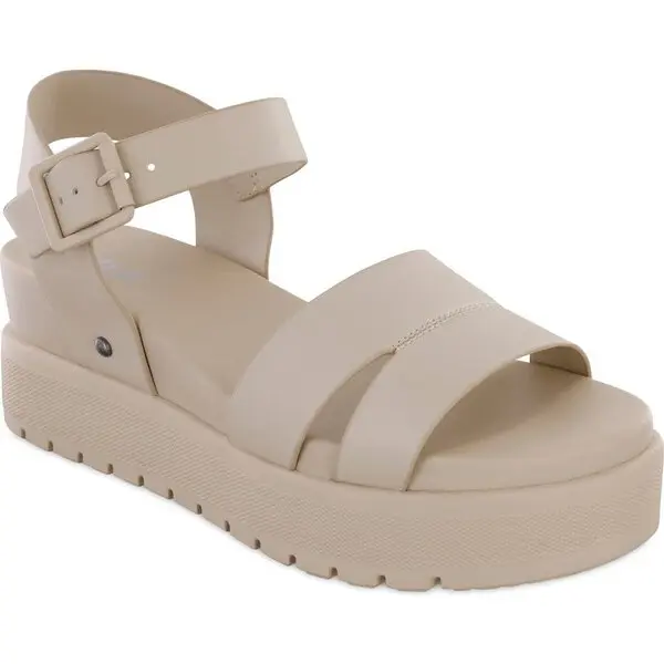 Mia Maya Platform Sandal - Linen