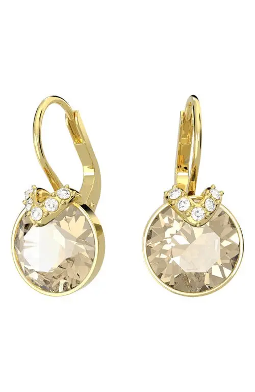 SWAROVSKI Bella Crystal Drop Earrings - Gold