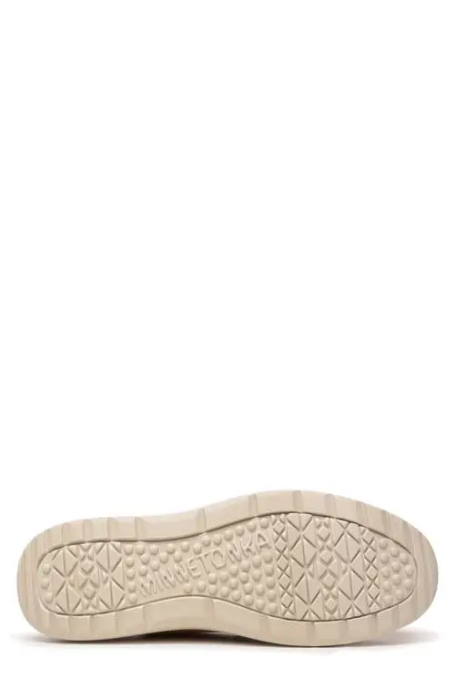 Minnetonka Classic Water Resistant Loafer - Grey