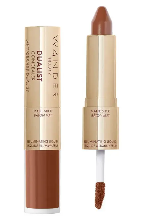 WANDER BEAUTY Dualist Matte & Illuminating Concealer - Ebony