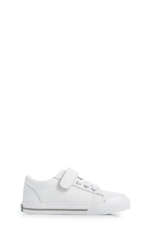 FOOTMATES Reese Sneaker - White Leather